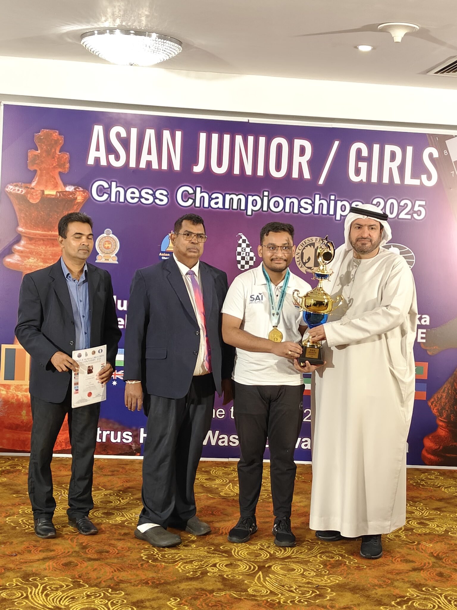 India Shines at Asian Junior & Girls Chess Championship 2025 in Sri ...