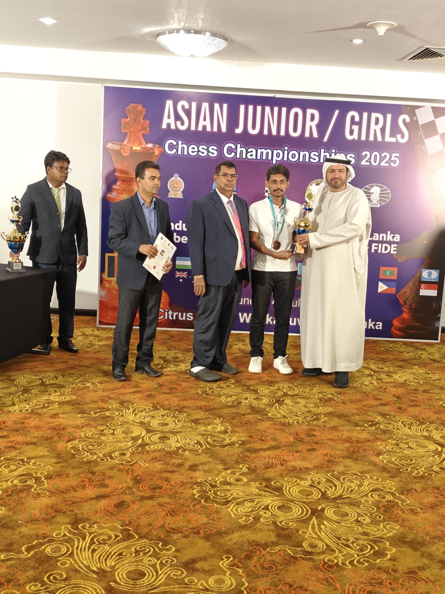 India Shines at Asian Junior & Girls Chess Championship 2025 in Sri ...